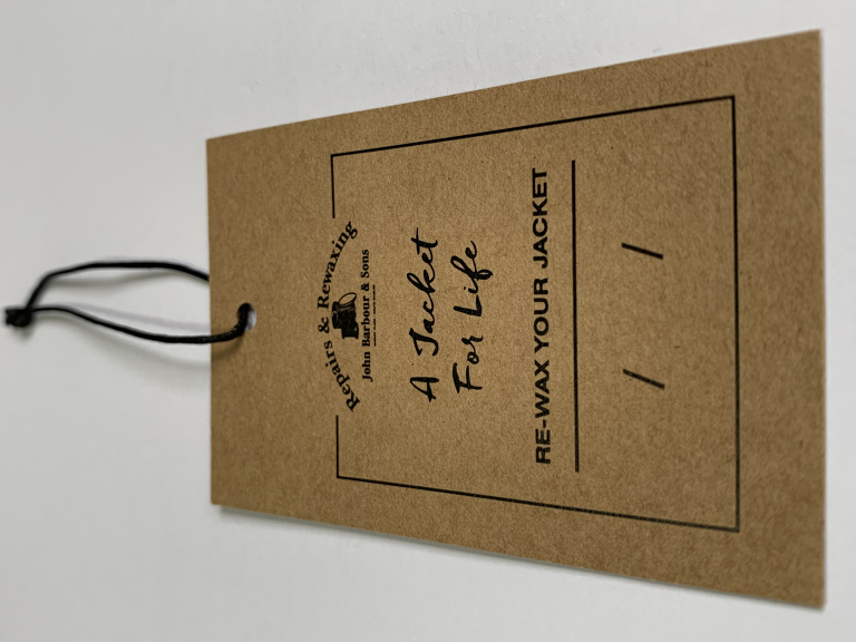 Rustic recycled Kraft brown tag parcel hang tags swing tickets